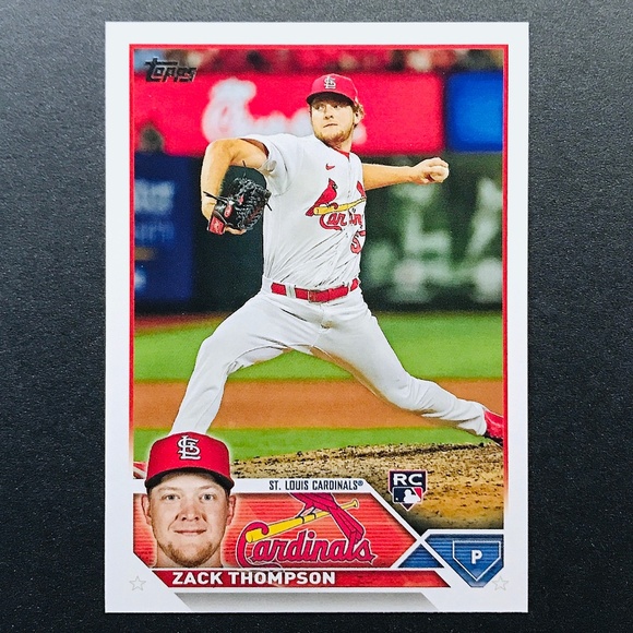 MLB | Toys | Zack Thompson Rc 223 Topps 34 | Poshmark